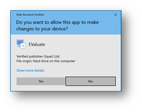 Installing Eque2 EValuate on a new computer | Eque2 Knowledge Base